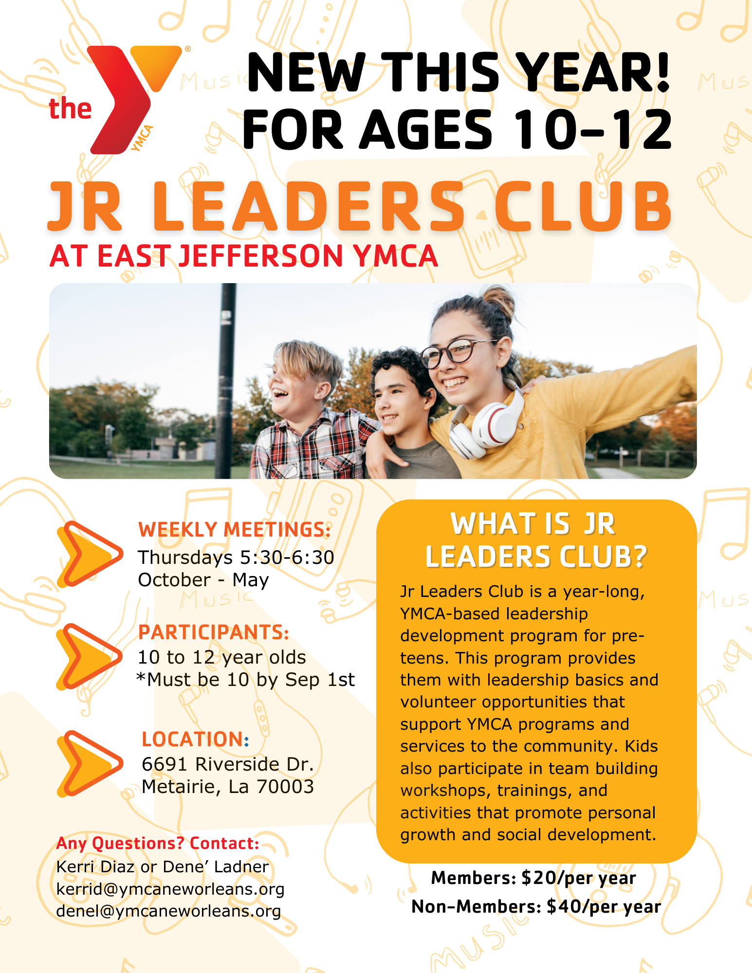 Childcare and Youth Programs - YMCA of Greater New Orleans